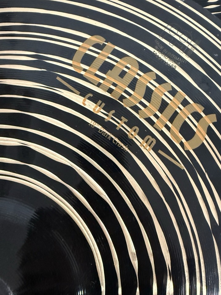 Meinl Cymbals Classics Custom Dark Cymbal Box Set with Free 18" Crash ...