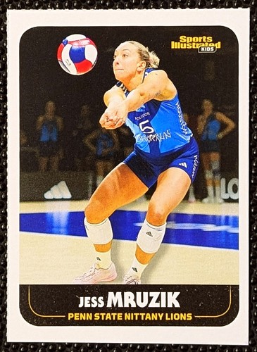 JESS MRUZIK 2025 volleyball rookie card PENN STATE Sports Illustrated ...