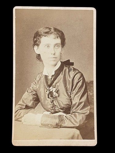 Rare 1877 Carte de Visite Of Emma Jane Rumney - Tasmanian Interest ...