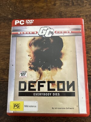 Introversion Software Defcon Everybody Dies PC Game "Gamers Choice ...
