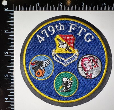 USAF US Air Force 479th Fighter Training Group HOOK & LOOP Patch | eBay