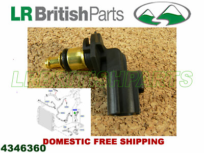 LAND ROVER COOLANT TEMPERATURE SENSOR NEW 4346360 | eBay