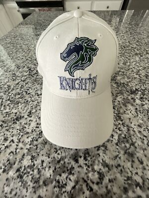 Beige Charlotte Knights Baseball Cap Hat MiLB SGA Food Lion Peter Pan ...
