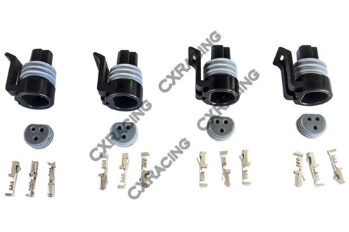 CXRacing Oil Fuel TPS Pressure Sensor Connector Plug Terminal for GM ...