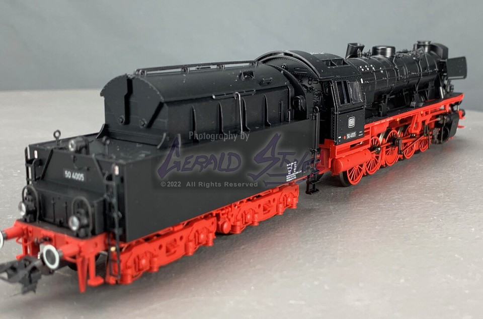 Märklin HO 37040 BR 50.40 DB Freight Train Steam Locomotive DCC/SND ...