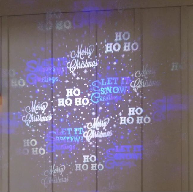 Home Accents Holiday LED Snowstorm Illusion Projector Blue/White Images ...