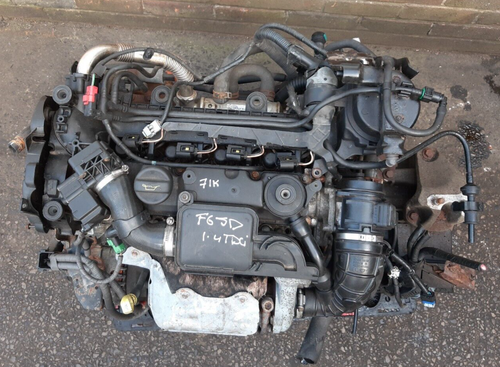 FORD FIESTA MK7 2009 - 2013 1.4 TDCI F6JD COMPLETE ENGINE 71,000 MILES ...
