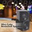 Pyle Home PCB3BK 3-Inch 100-Watt Mini Cube Bookshelf Speakers - Pair ...