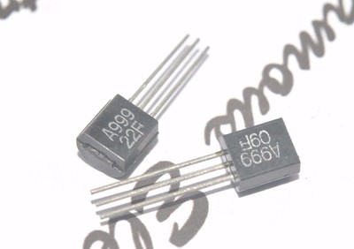1pcs - NEC 2SA999 / A999 PNP 0.2W 50V 0.2A TO92 Transistor - 'Genuine ...
