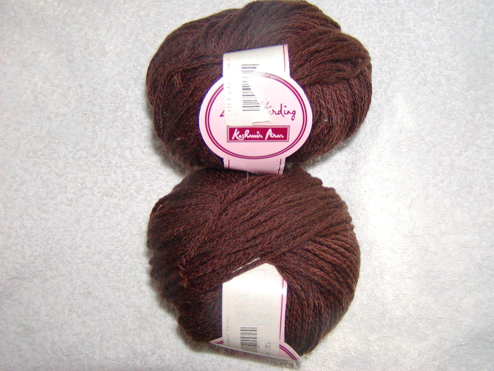 2 SKEINS - LOUISA HARDING - Kashmir Aran -- Color #20 - BROWN - 166 ...