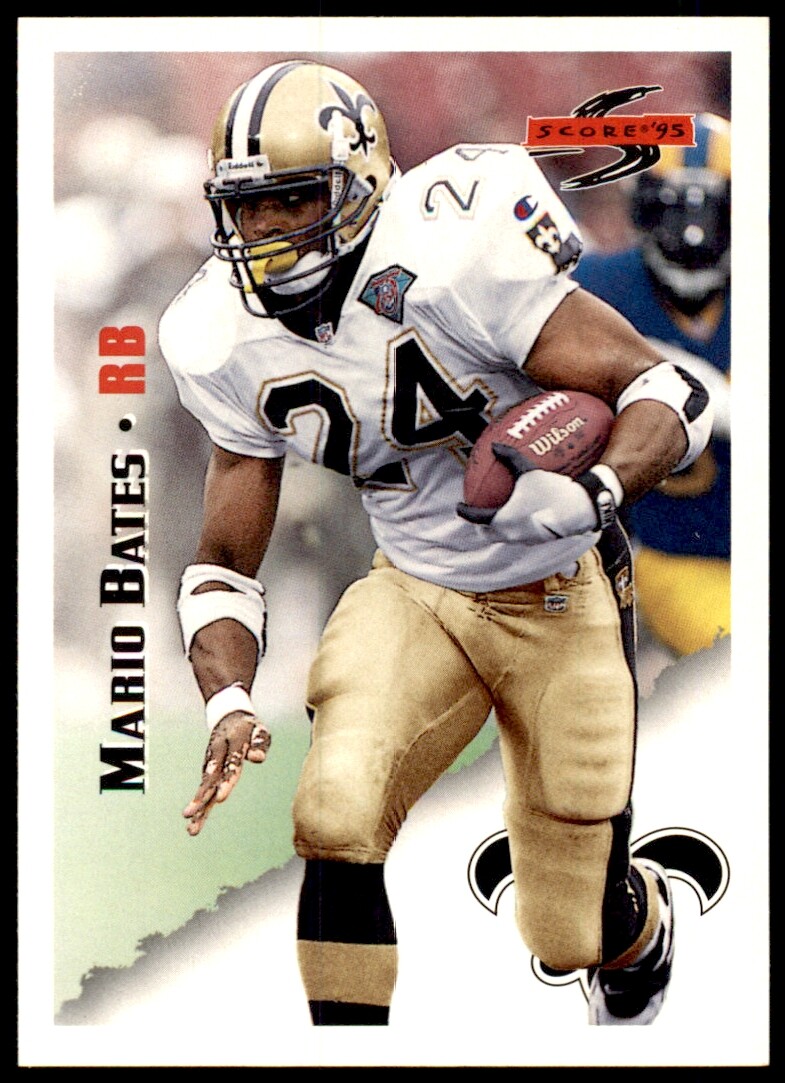 1995 Score #144 Mario Bates SAINTS | eBay