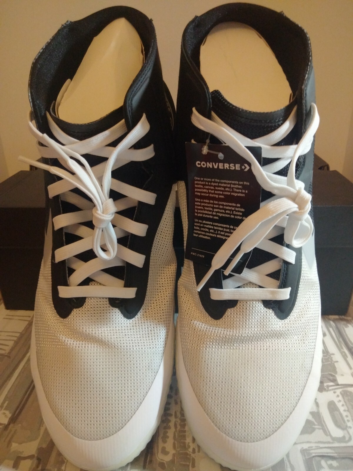 Size 17 - Converse Build It Up All Star Pro BB High Black White for ...