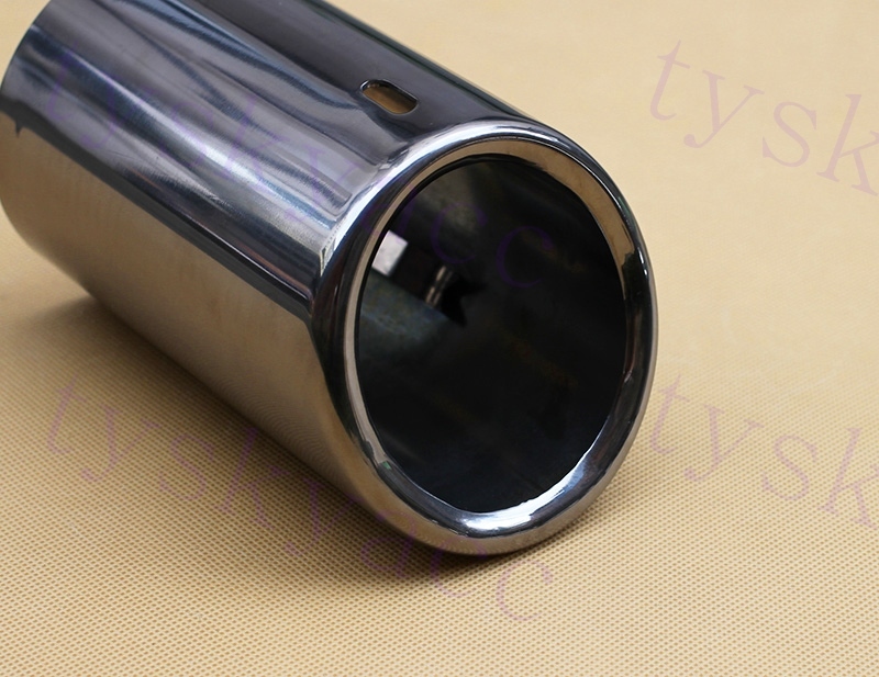 Chrome Exhaust Rear Muffler Tail Pipe Tip Fit for Audi Q3 2012-2017 ...