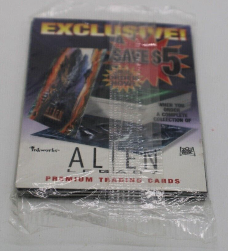ALIEN LEGACY MOVIE PROMO CARDS SEALED DVD PREVIEW PACK INKWORKS 1998 ...