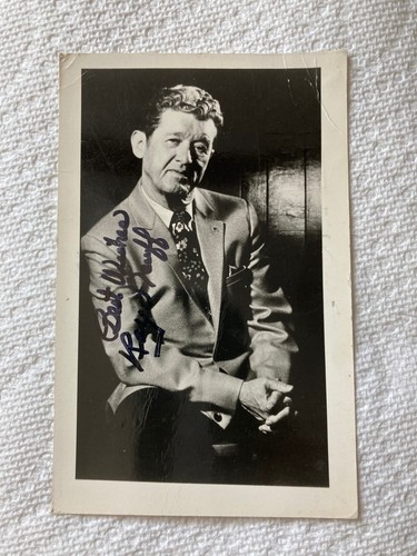 1977 Photo Postcard Roy Acuff Signed byRoy and wife Mildred Autographs ...