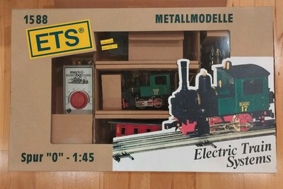 ETS Train Set Spur "0" Metall Tin ZELEZNICE 1588 SET SCALA 1:45 Czech ...
