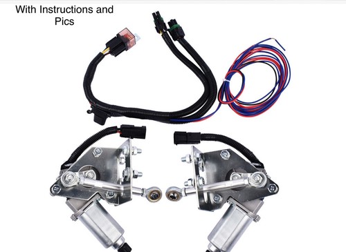 Electric Headlight Motor Conversion Kit for C3 Corvette 68-82 WITH ...