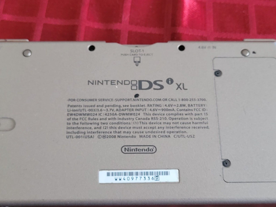 Nintendo DSi XL Console - Tested (Read Description) + Black DSi Console ...