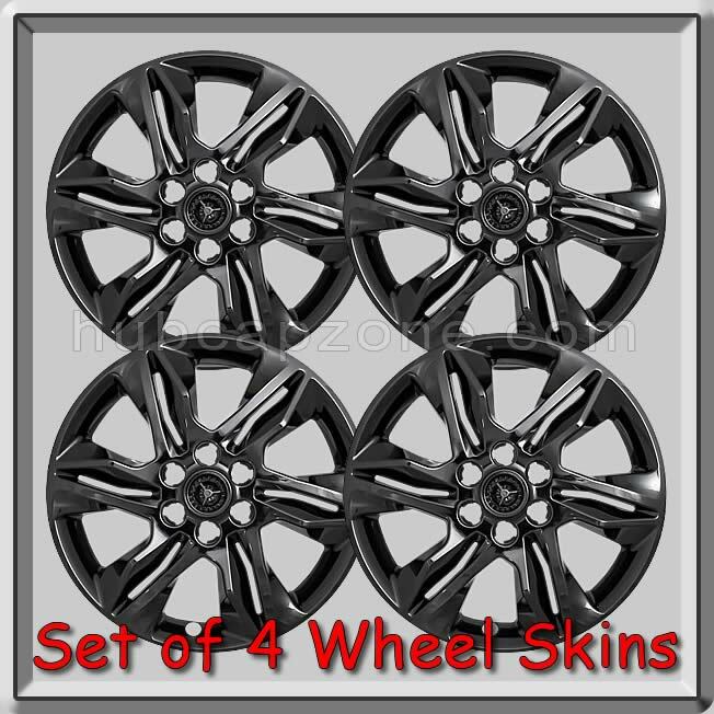 Black Chevy Blazer Wheel Skins Hubcaps 18" 2022-2023 Chevrolet Wheel ...