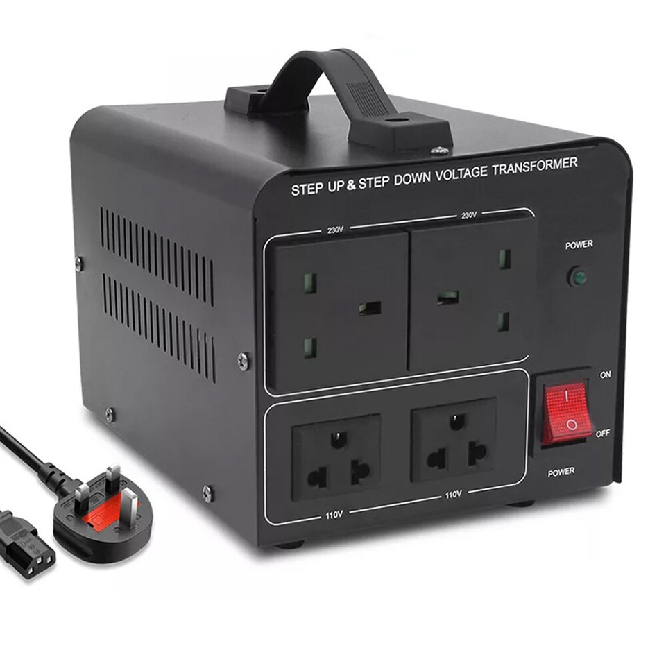 3000W peak Step Up Step Down Voltage Transformer 110v-230v/230v-110v ...