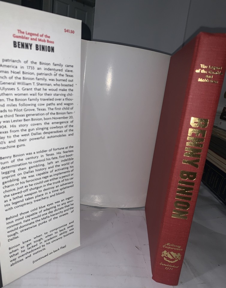 Benny Binion: The Legend of Benny Binion, Dallas Gambler and Mob Boss ...