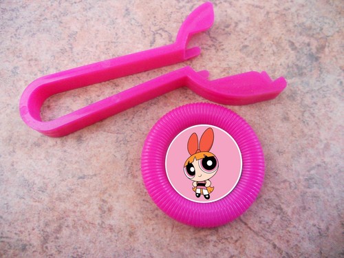 12 POWERPUFF GIRLS Disk SHooters~ themed birthday party favor treat ...