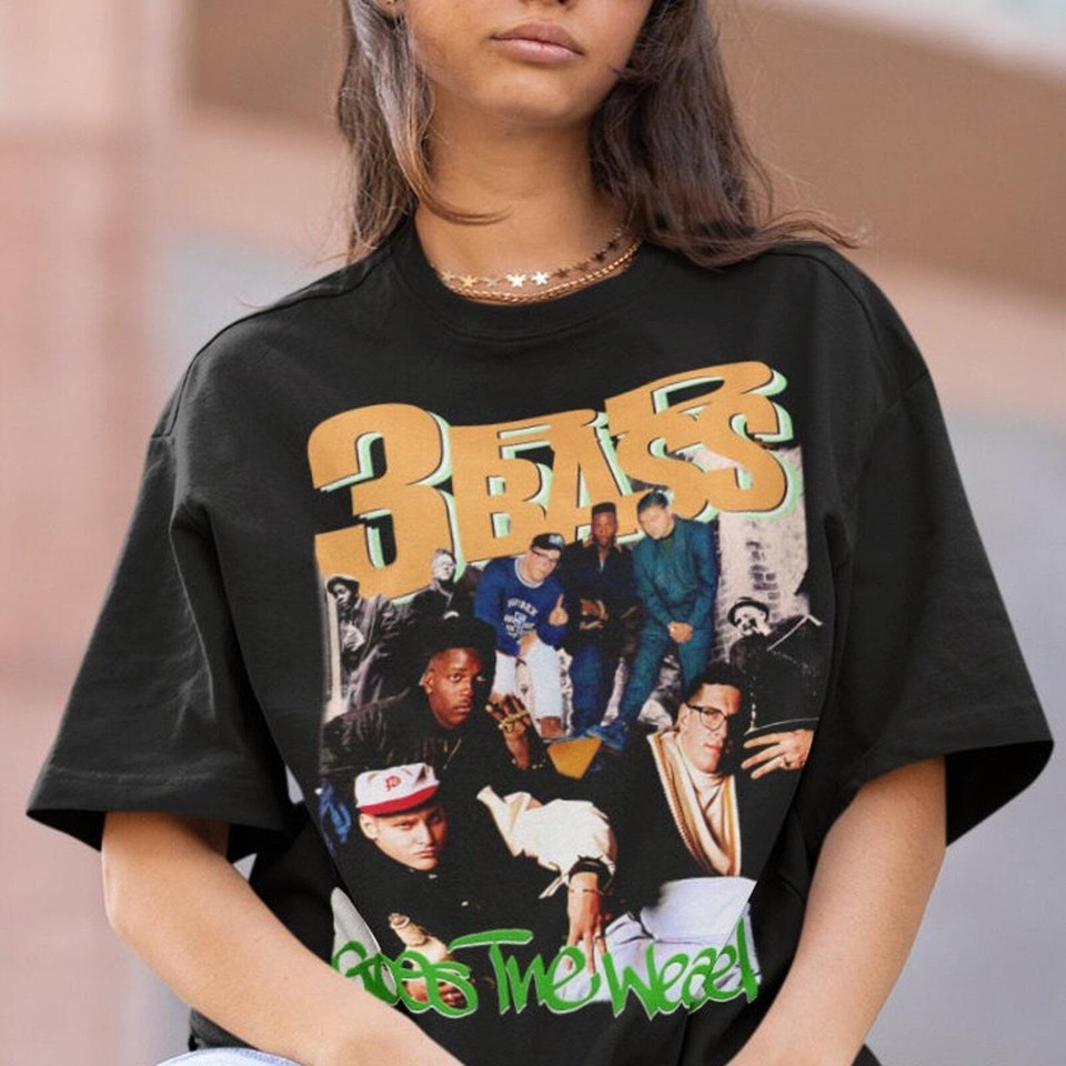 3RD BASS Hiphop TShirt 3RD BASS Sweatshirt Vintage 3RD BASS RnB Rapper ...