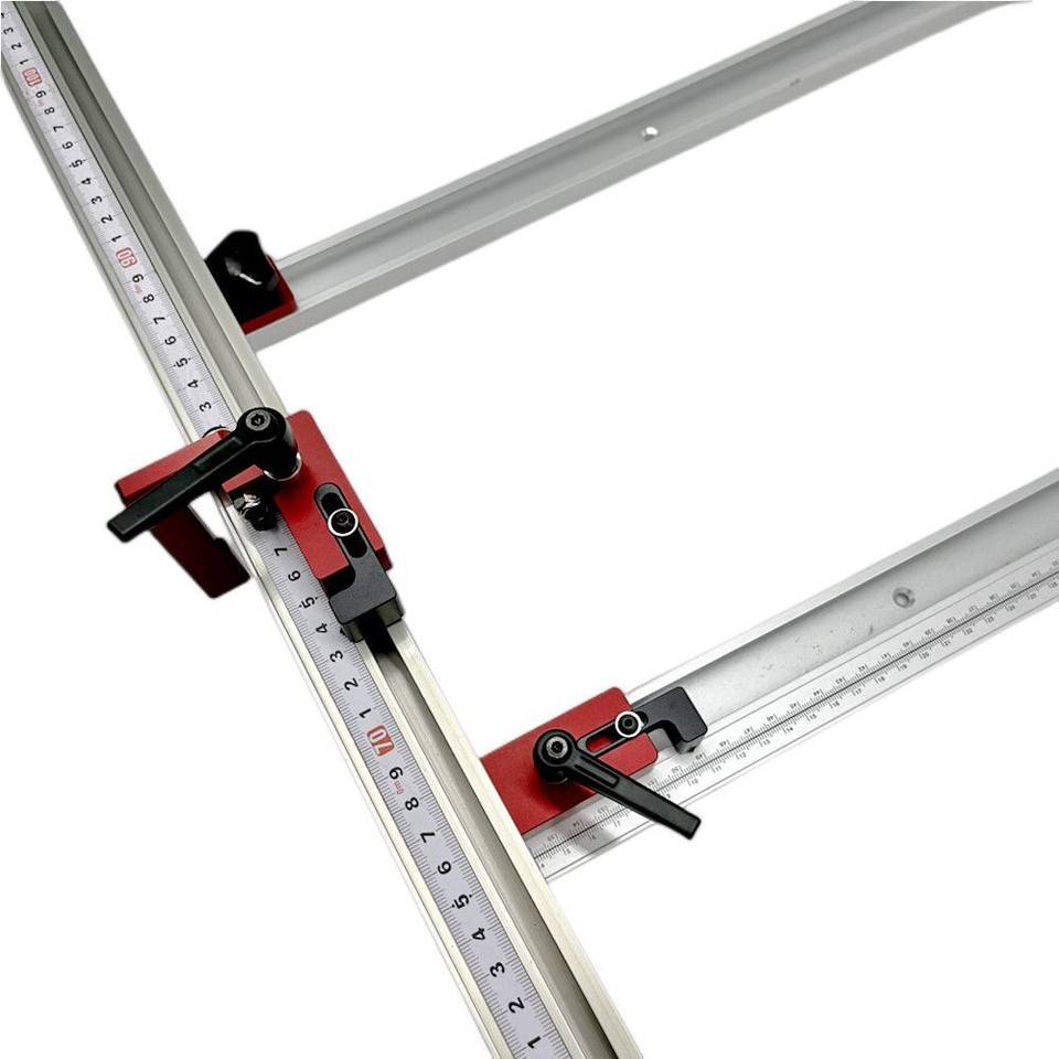 Multi T-Slot Miter Track Aluminum Durable Saw Woodworking Router Table ...