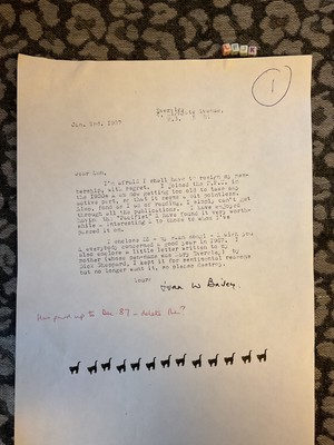 RARE , Interesting PEACE PLEDGE UNION Membership Resignation Letter ...