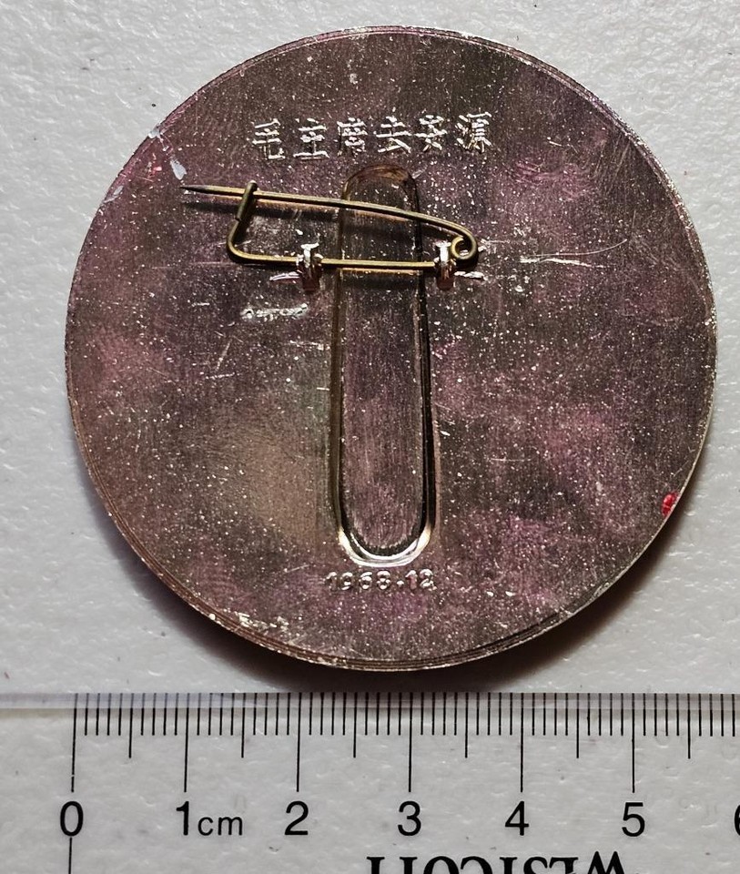 China Mao Ze Dong Cultural Revolution Pin Badge Button, 1968 | eBay