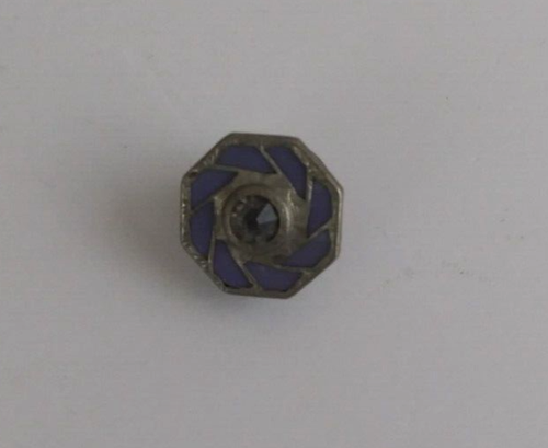 Vintage Purple Octagon With Center Jewel Lapel Hat Pin | eBay