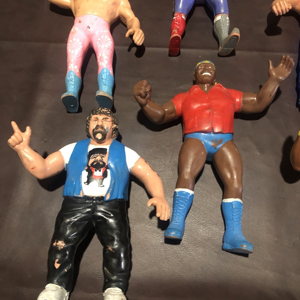 Lot of 14 WWF Wrestlers LJN Titan Sports Wrestling Figures Vintage 80s ...