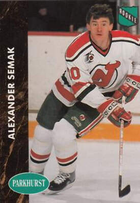 #323 Alexander Semak - New Jersey Devils - 1991-92 Parkhurst Hockey | eBay