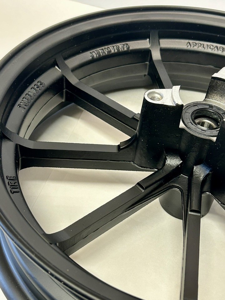 Mini Bike Front Wheel. 12 Inch 2.75 Wide. For 12mm Axles. Black | eBay