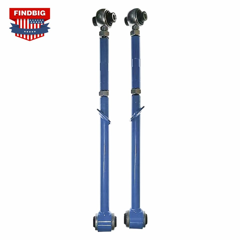 Pair Alignment Adjustable Lower Control Arms Rear Camber Kit L&R for ...