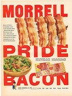 Vintage 1953 Magazine Ad For Morrell Pride Bacon And Double Kay Salted ...