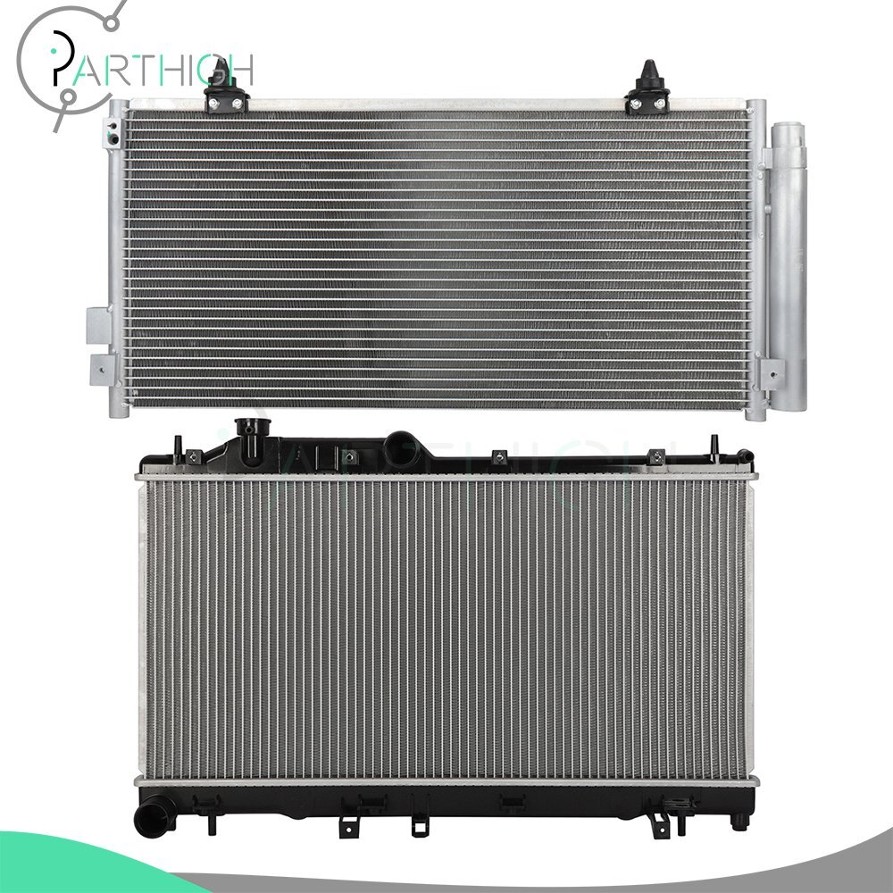 For 2008-2014 Subaru Impreza Car Radiator & A/C Condenser Cooling Kit ...