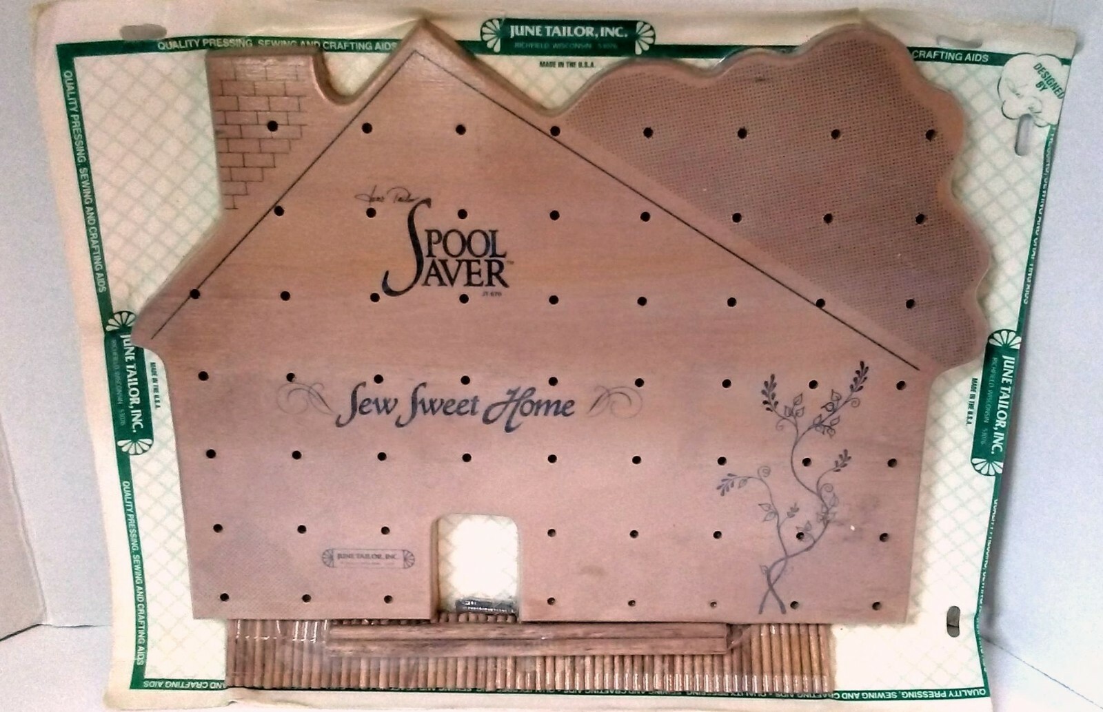 Spool Saver June Tailor Sew Sweet Home 59 Spools Sewing Quilting ...