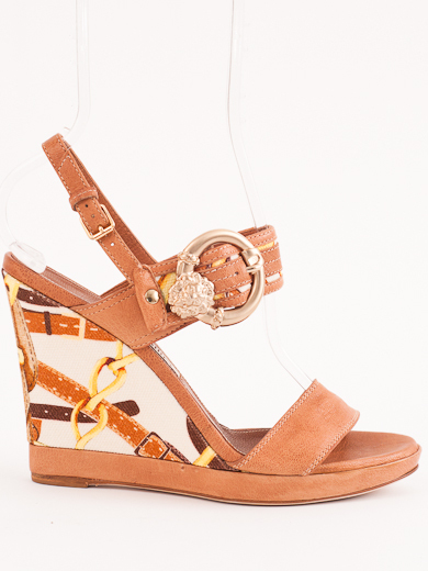 New Ballin Beige Leather Made in Italy Sandals Size 36 US 6 | eBay