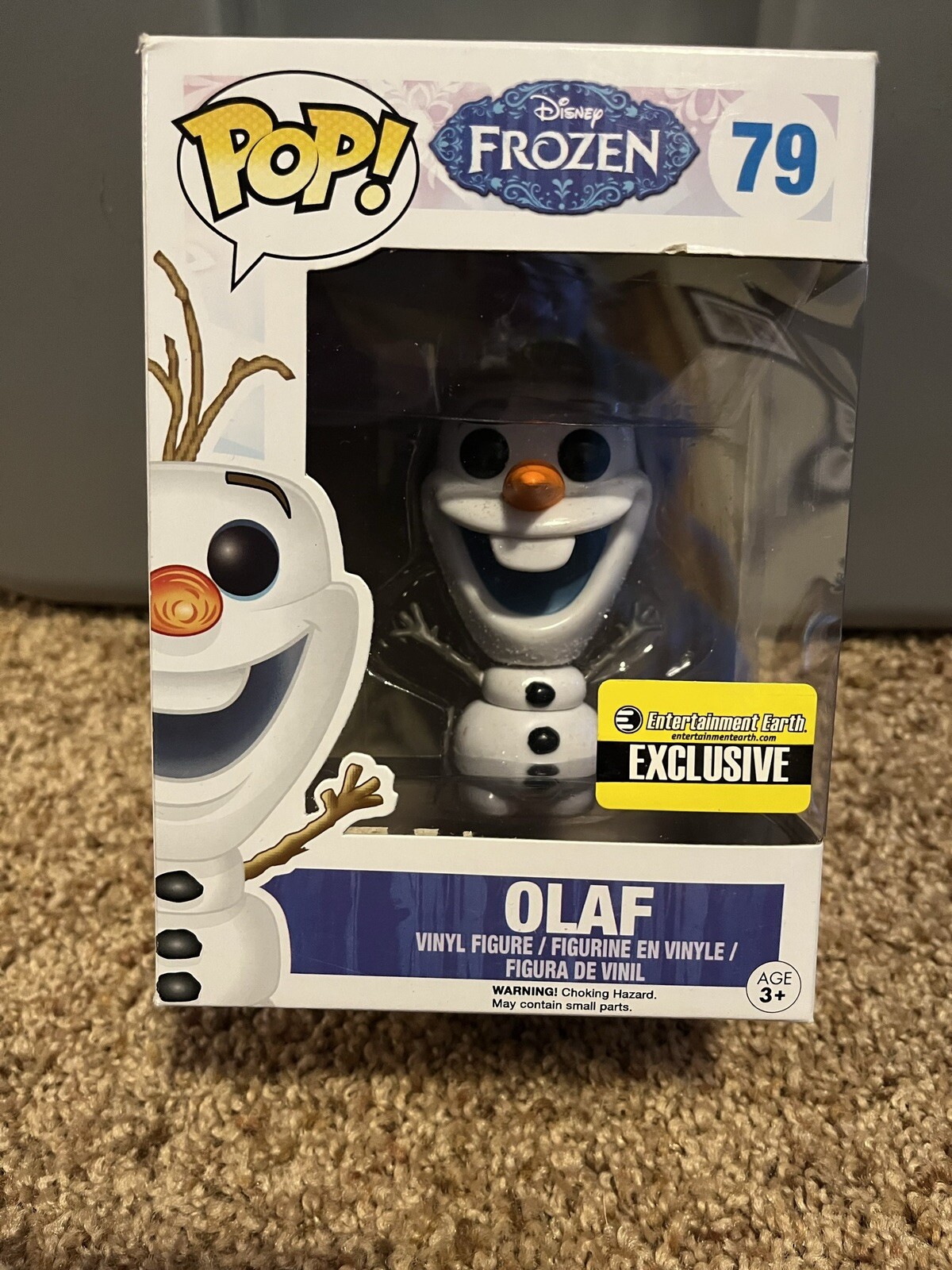Disney Frozen Funko Pop Olaf Entertainment Earth Exclusive Shipped In ...