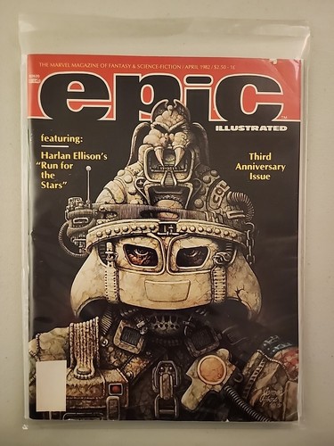 1982 April, EPIC ILLUSTRATED The Marvel Magazine Of Fantasy & Science ...