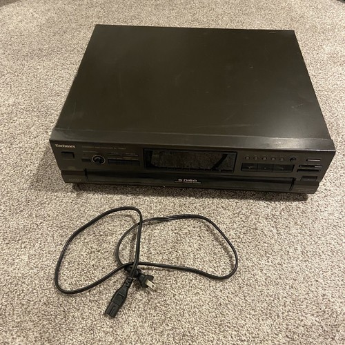 Technics MODEL SL-PD967 COMPACT DISC PLAYER 5 Disc Fully Tested Working ...