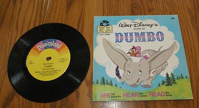 Disney Children's Dumbo Read-along Book & Tape Sealed | eBay