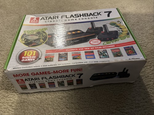 Atari Flashback 7 Classic Game Console 101 Games - Frogger! Boxed & Complete | eBay