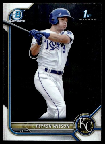 2022 Bowman Chrome Peyton Wilson Kansas City Royals #BCP-85 | eBay