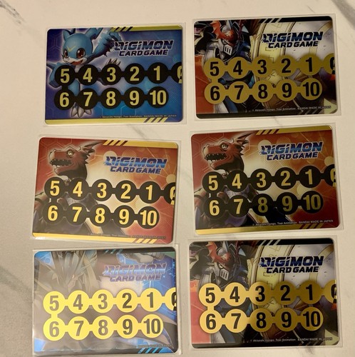 Lot of 6 Digimon CCG Trading Cards | eBay