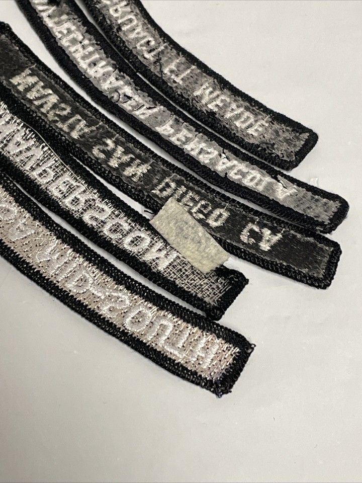 USN US Navy Shoulder Tabs Rockers Patches Lot x10 Hospital Duty ...