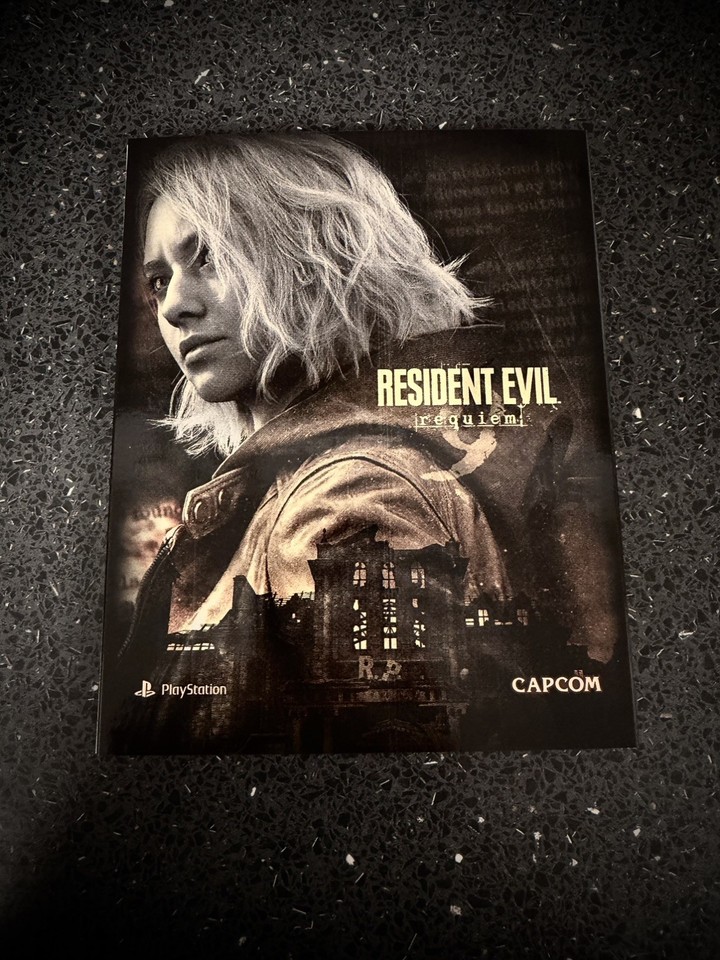 Resident Evil Requiem PS5 Game Slip Cover Sleeve Only-No Game-for ...