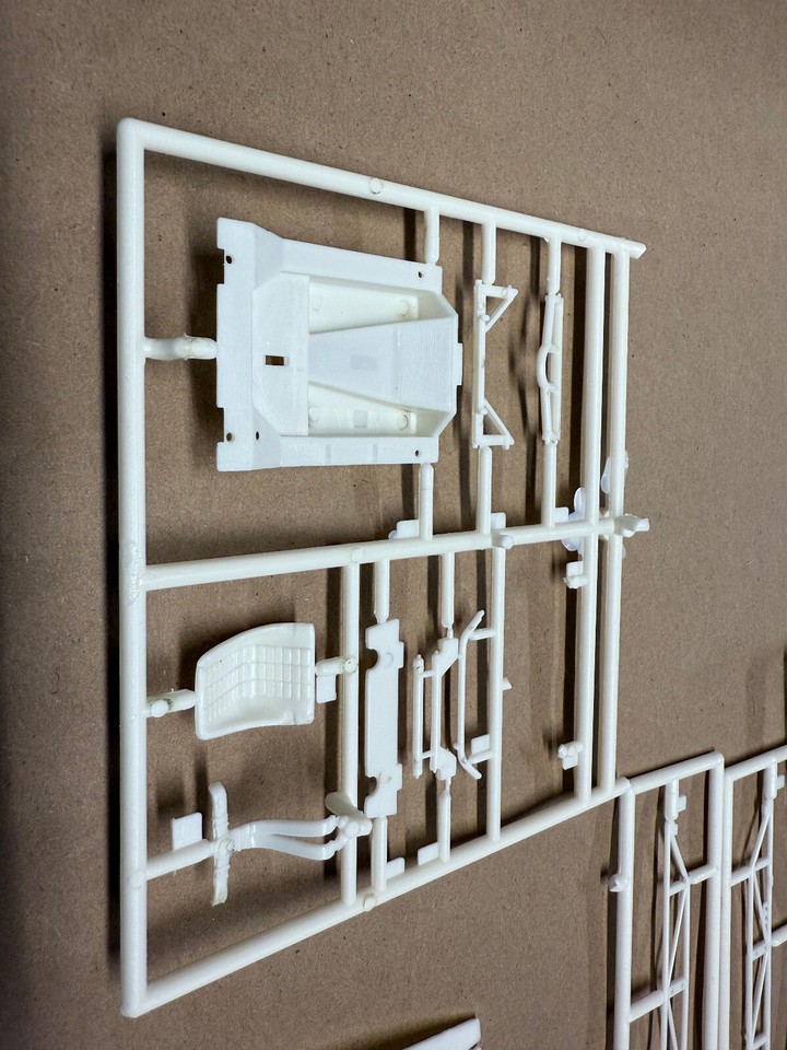 Pro Stock Drag Chassas VINTAGE Funny Car 1/25 Scale Model Kit Parts ...