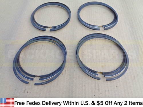 JCB PARTS - 4 SETS PISTON RINGS STD 103 MM - TURBO (PART# 320/09299 320 ...